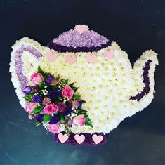 Tea Pot - Funeral Flowers Crewe