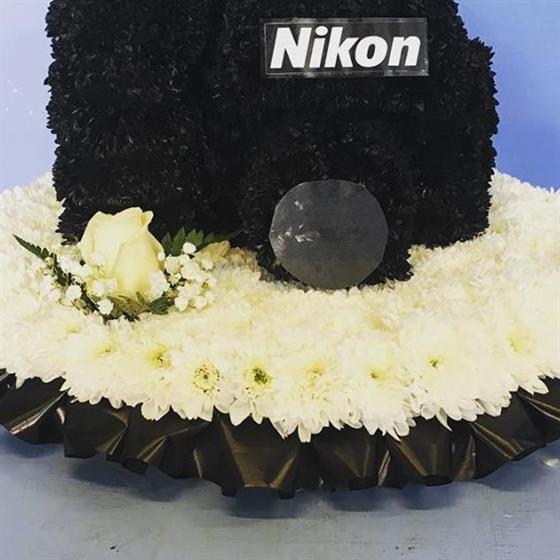 3d Camera Tribute - Funeral Flowers Crewe